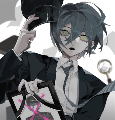 Saihara Shuuichi Danganronpa And 1 More Drawn By Sitou Danbooru