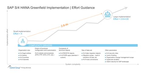 Sap S4 Hana Greenfield Implementation Effort Guidance Market