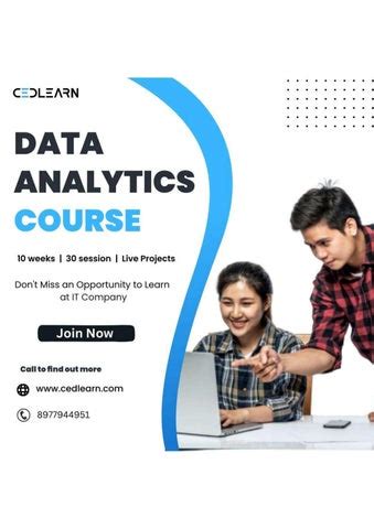 Best Data Analytics Course In Madhapur By Cedlearn Best Software Training Institute In