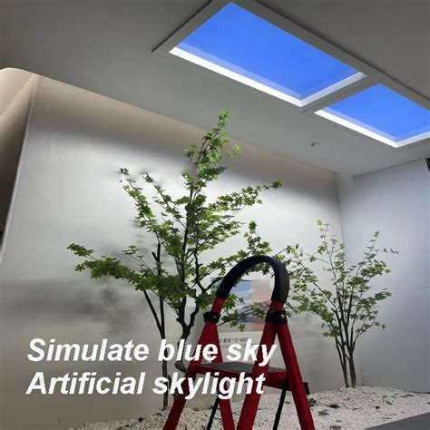 Ul Coelux Artificial Skylight Fake Window Light 600x600 15cm Circadian Lighting