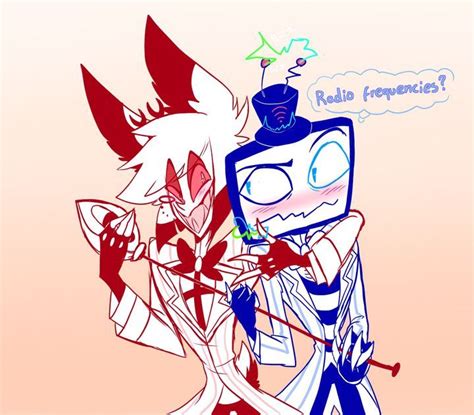 Soul 🦌 📺 💓 Vox X Alastor 13 Dibujo Fandom Póster Bonito Fandom