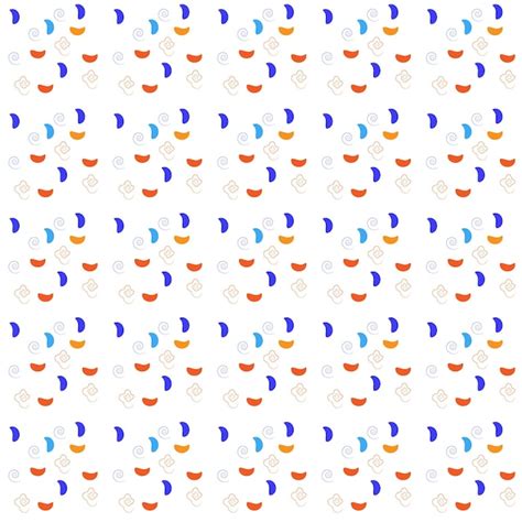 Premium Vector Seamless Geometric And Organic Shape Patterns