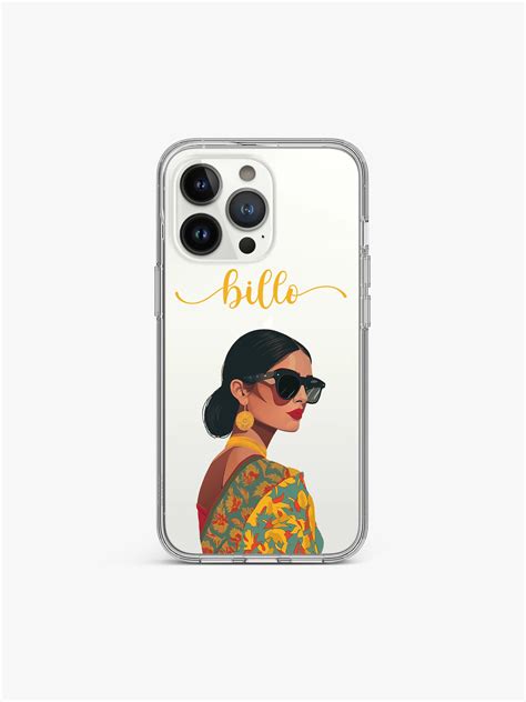 Asian Girl Name Printed Clear Silicone Cover The Objects In