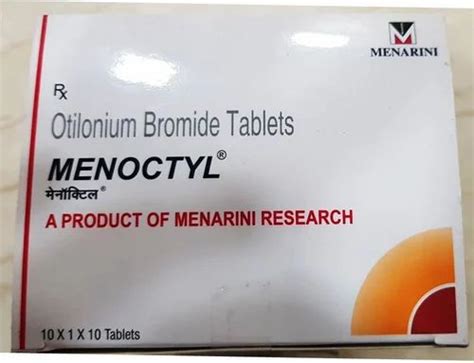 Menoctyl Otilonium Bromide 40mg Tablets Packaging Type Strip At ₹ 300strip In Mumbai
