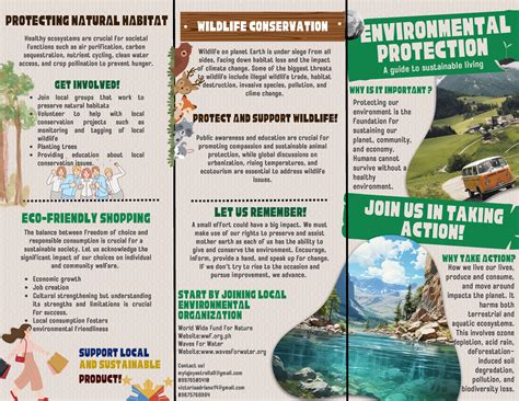Nstp Brochure Environmental Protection A Guide To Sustainable