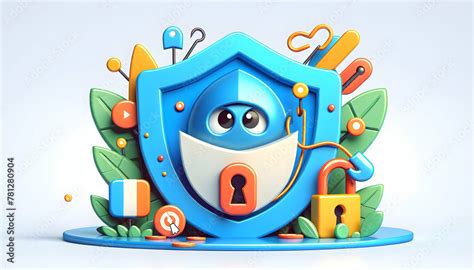 3d Icon As Phishing Bait Blocker Dont Take The Bait Our Cybersecurity