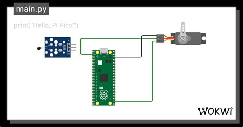 Indicador De Temperatura Con Servo Wokwi ESP STM Arduino Simulator