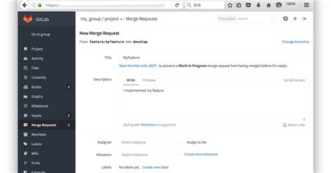 Gitlab Merge Request From Terminal Programming Notes