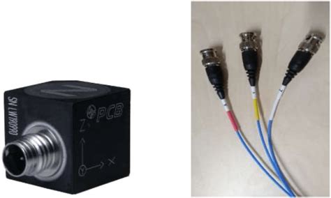 Triaxial Accelerometers Used In The Testbed Pcb Piezotronics Model