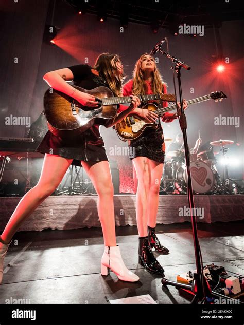 Klara Soderberg And Johanna Soderberg Of First Aid Kit Perform Live On