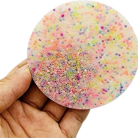 Pick Pad Fidget Toy With Reusable Beads Picky Pad Sensory Toy