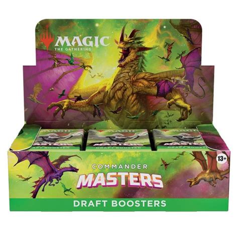 Mtg Commander Masters Draft Booster Box Mind Games