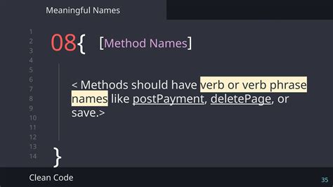 Clean Code Principles How To Write A Clean Code Pptx