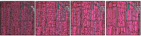 Segmentation Effect Of Different Segmentation Sizes In Keshan Farm A