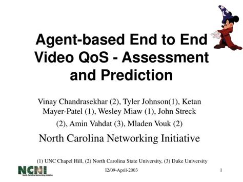 ppt agent based end to end video qos assessment and prediction