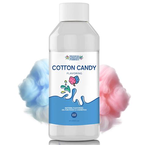 Extracts Tagged Cotton Candy Flavor Frenzy