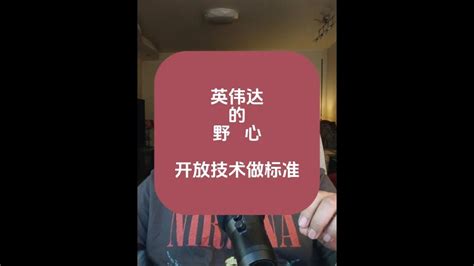 英伟达的野心，开放技术做标准！ 英伟达 黄仁勋 Gpu 标准 技术 Youtube