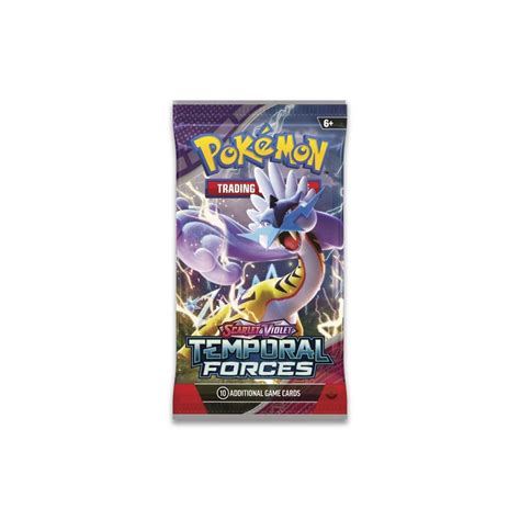 Pokémon Tcg Scarlet And Violet Temporal Forces Booster Pack 10 Cards Pokémon Center Official Site