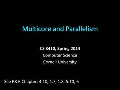 Ppt Multicore And Parallelism Powerpoint Presentation Free Download Id 5510719