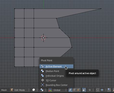Modeling Is There A Way To Align Multiple Vertices To Another Vertex Blender Stack Exchange