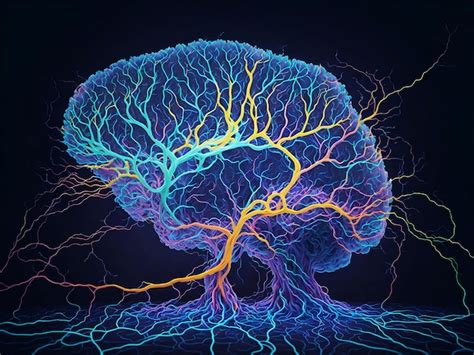 Premium Ai Image Human Brain Showing Intelligent Thinking Processing Cyber Mind Concept A