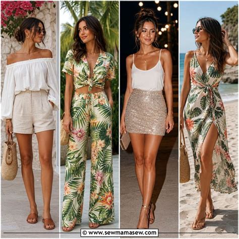 30 Beach Party Outfit Ideas For A Stylish Seaside Bash Sew Mama Sew