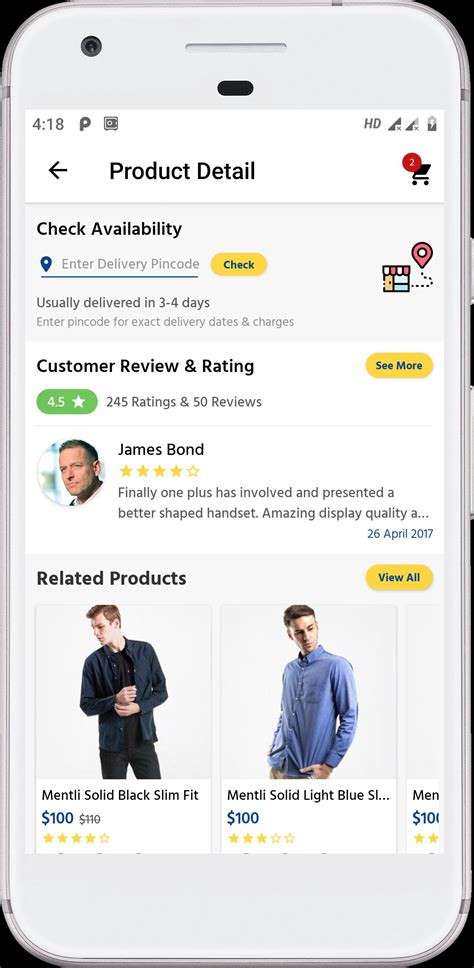 Android Native E Commerce UI Kit By Jigarmoradiya Codester