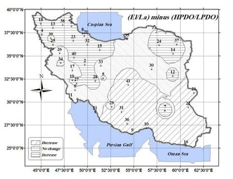 Spatial Distribution Of The Difference Between Download Scientific Diagram