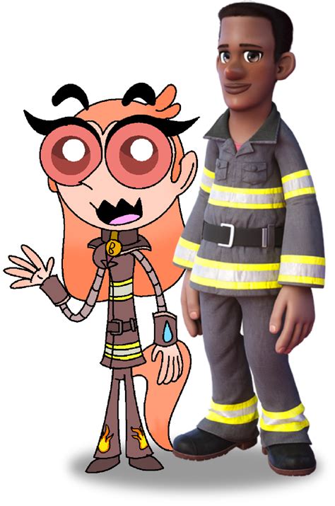 Eis Glover And Bella Firefighter By Metalheart2372 On Deviantart