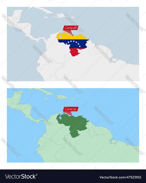 Map Of Venezuela And Surrounding Countries