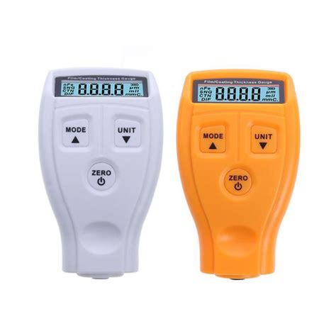 Gm200 Lcd 디지털 두께 측정기 자동차 차량용 미니 휴대용 페인트 코팅 두께 측정 게이지 미터길이 측정 장비 Aliexpress