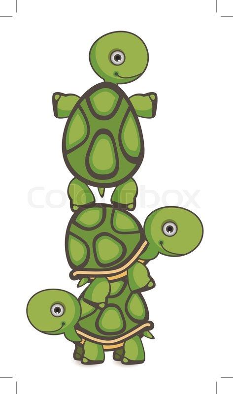 Teamwork Cute Turtles