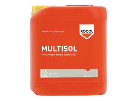 Multisol Water Mix Cutting Fluid 5 Litre Lubricants · Tracklink