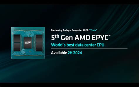 Amd Unveils 5th Gen Epyc Turin Cpus Up To 192 Zen 5 Cores 384