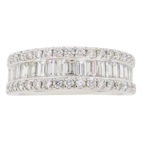 Oversized Baguette And Round Ring For Sale At 1stdibs