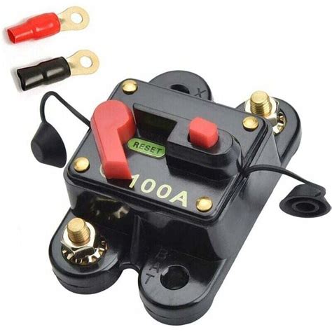 12v 24v 100a Dc Interrupteur à Fusible Automatique Disjoncteur Fusible