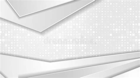 Light Grey And White Striped Geometric Corporate Abstract Motion Background Stock Footage