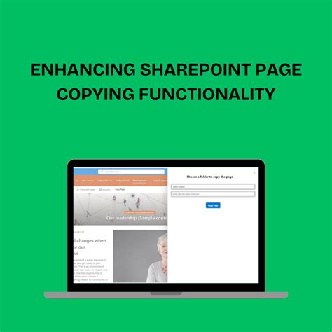 Enhancing Sharepoint Page Copying Functionality Softree Technology