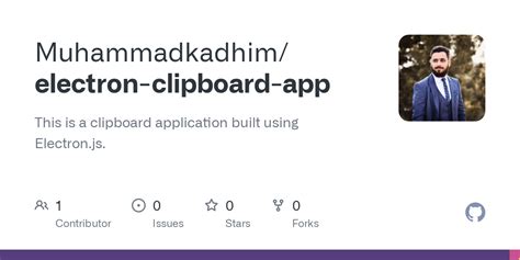 Github Muhammadkadhimelectron Clipboard App This Is A Clipboard