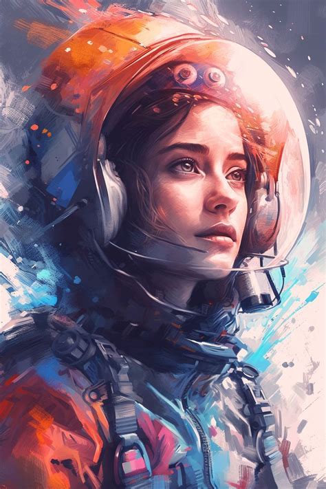Girl In Space Wallpapers Top Free Girl In Space Backgrounds