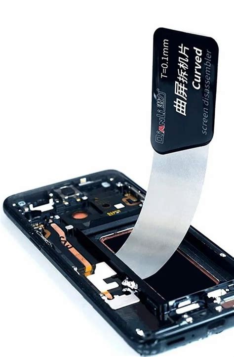 Mobile Phone Curved Screen Disassembler 1mm High Toughness Steel Lcd