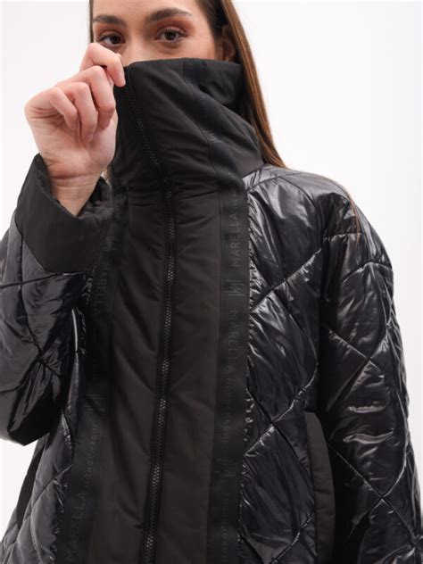 Marella Monochrome Ranetta Reversible Quilted Jacket Sotris Stores