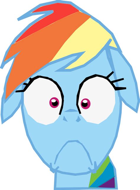 Rainbow Dash First Attempt At Inkscape By Britishbronyreviewer On