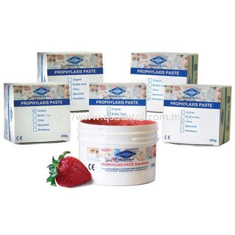 Prophylaxis Paste Strawberry Kemdent Selangor Malaysia Kuala Lumpur