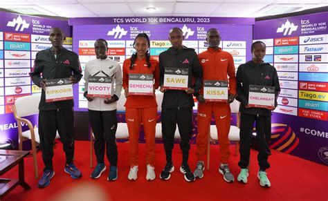 Worlds Fifth Fastest Mens 10k Runner Sebastian Sawe Eyes Tcs World