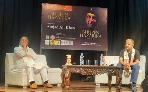 Book On Bhupen Hazarika Launched By Ustad Amjad Ali Khan