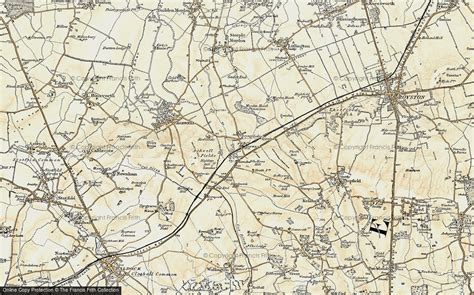 Historic Ordnance Survey Map Of Odsey 1898 1901