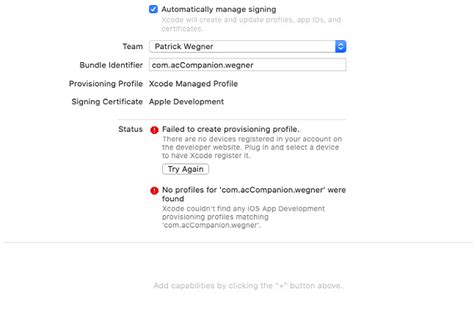 Ios Xcode Not Recognizong Device And Package Stack Overflow