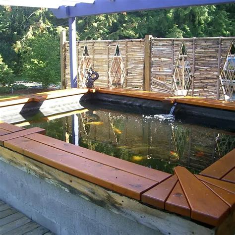 20 Raised Koi Pond Designs Get Inspired Pond Informer
