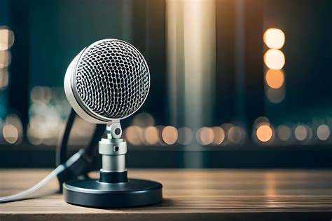 Download Ai Generated Microphone Mic Royalty Free Stock Illustration Image Pixabay